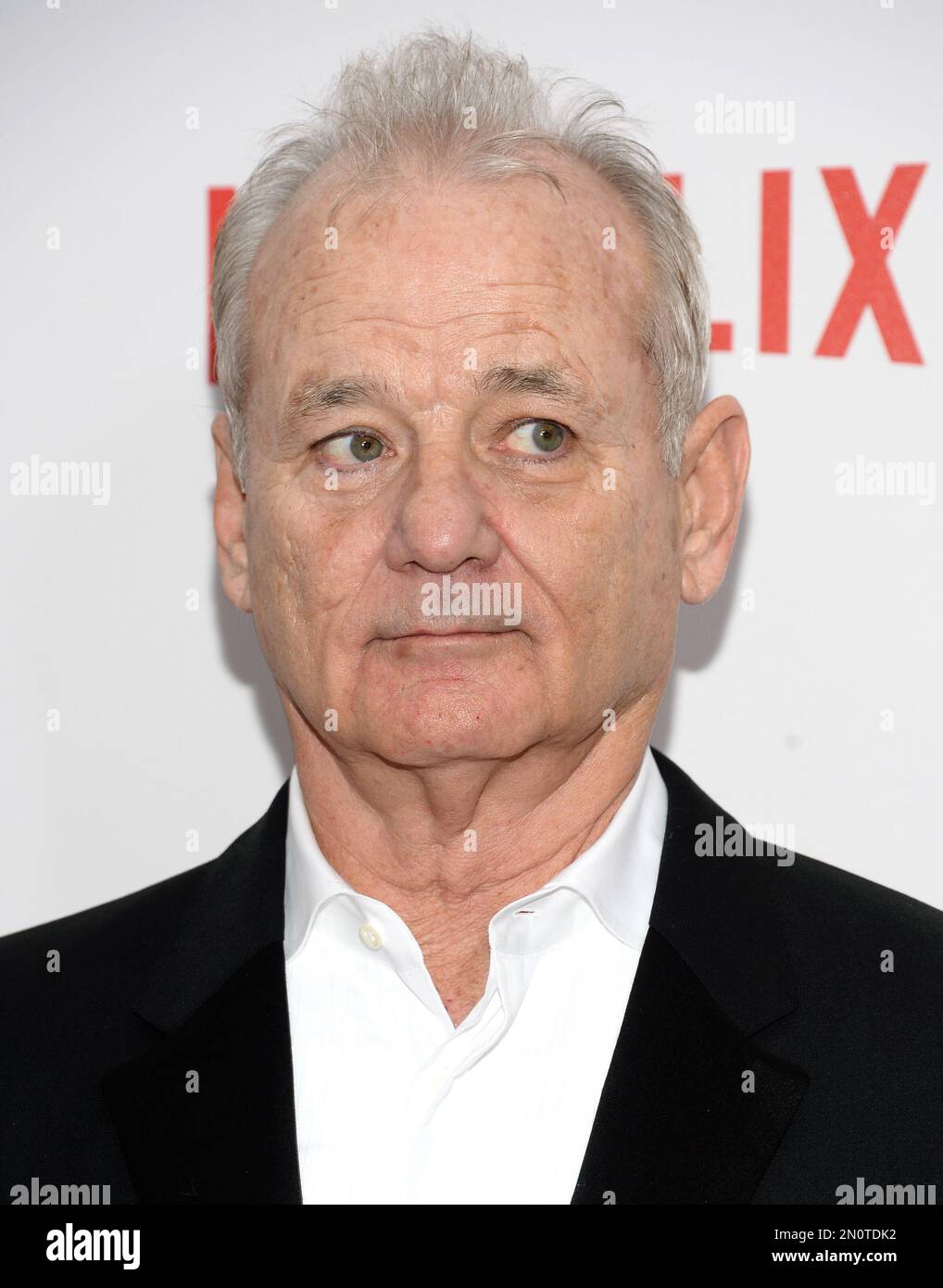 Actor and executive producer Bill Murray attends Netflix's "A Very ...
