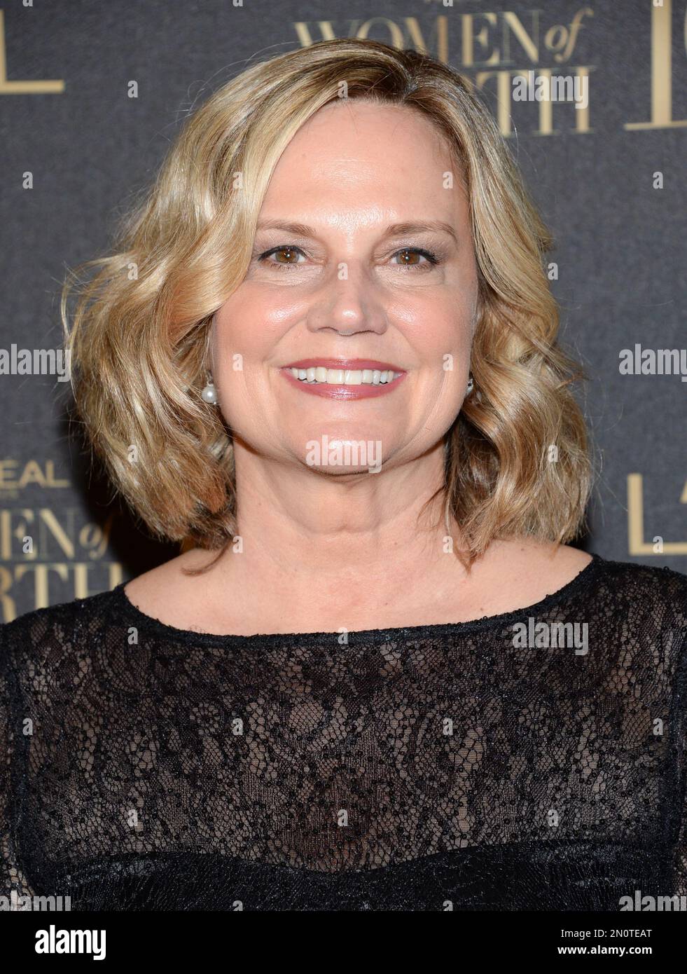 Melaney Smith arrives at the tenth annual L'Oreal Paris "Women of Worth ...