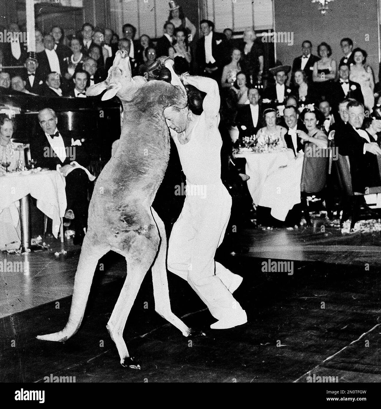 At New York City's Rainbow Room on the 65th floor in Rockefeller Center ...