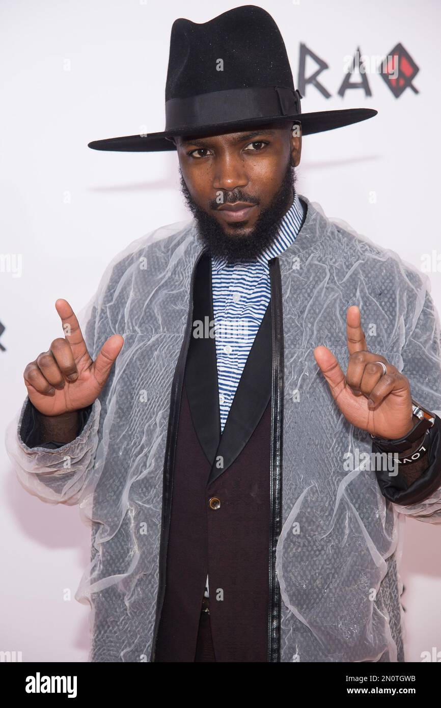 Arrow Benjamin attends the premiere of "Chi-Raq" at the Ziegfeld ...