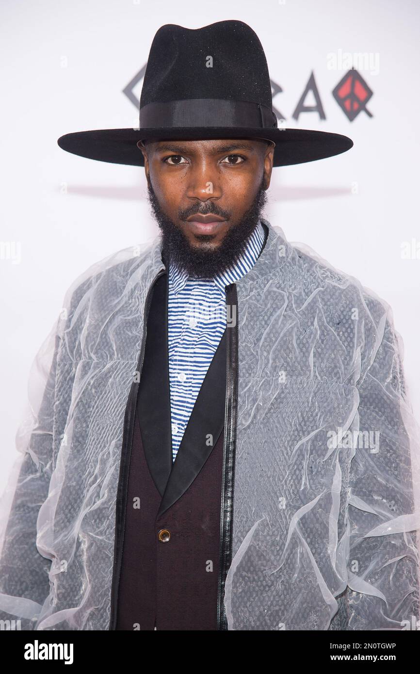 Arrow Benjamin attends the premiere of "Chi-Raq" at the Ziegfeld ...