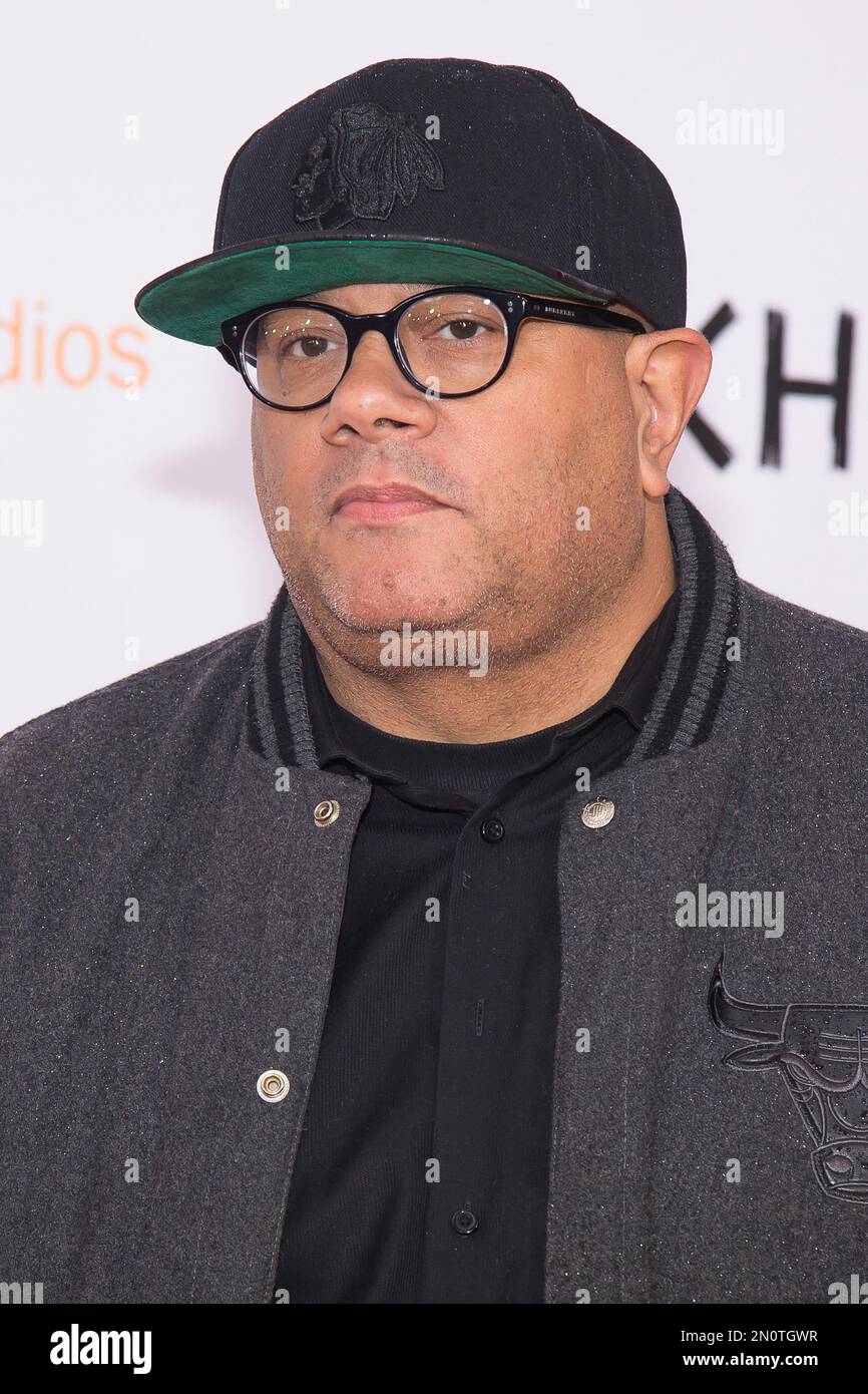 DJ Wayne Williams attends the premiere of "Chi-Raq" at the Ziegfeld ...