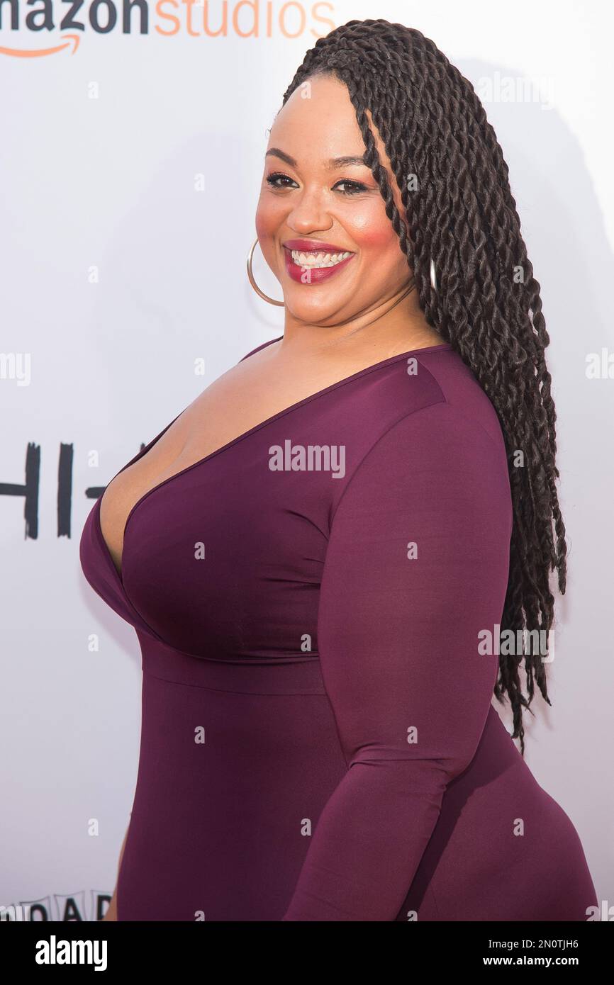 Ebony Joy attends the premiere of "Chi-Raq" at the Ziegfeld Theatre on ...