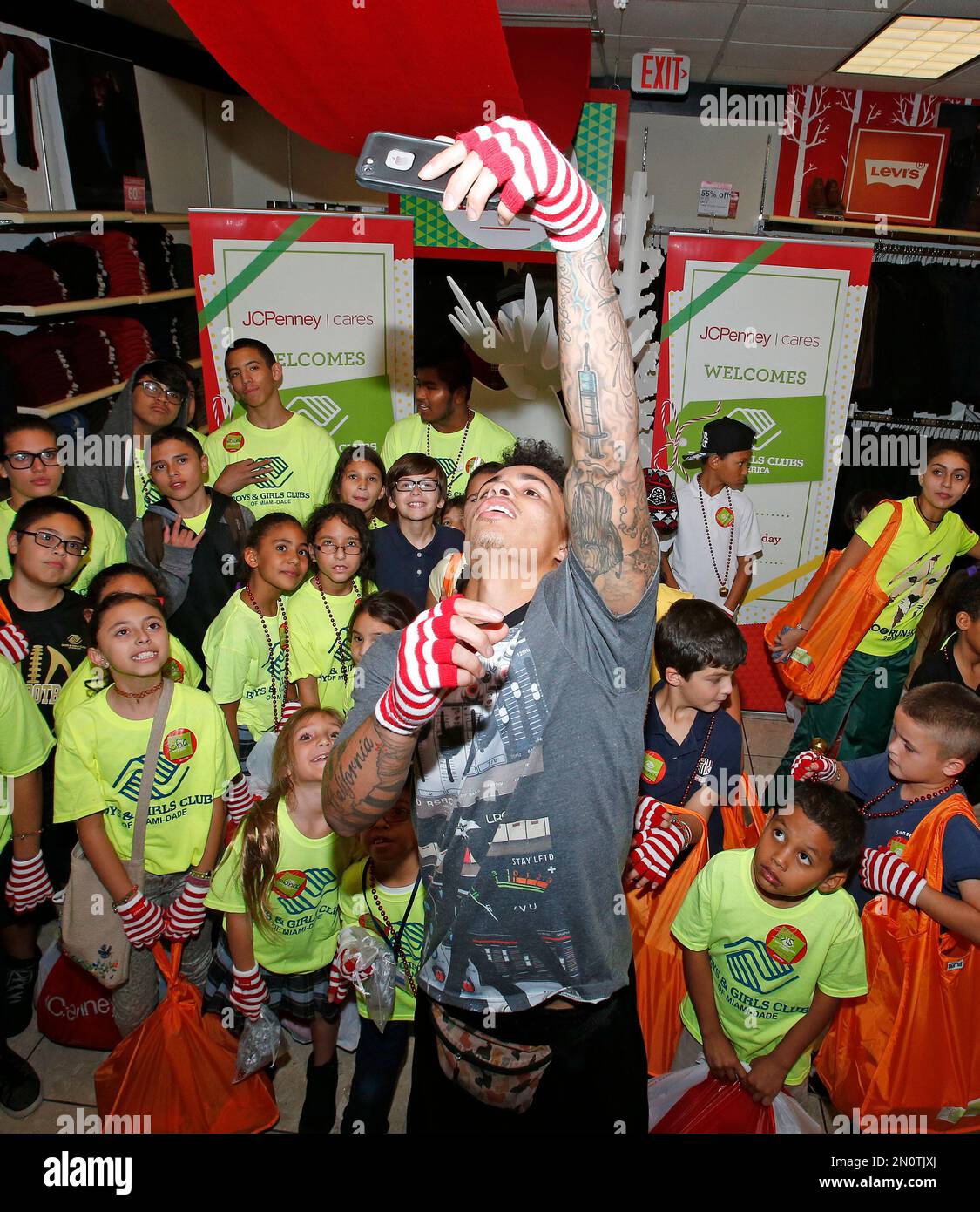 IMAGE DISTRIBUTED FOR JCPENNEY - Hometown hero Kenny Stills of the ...