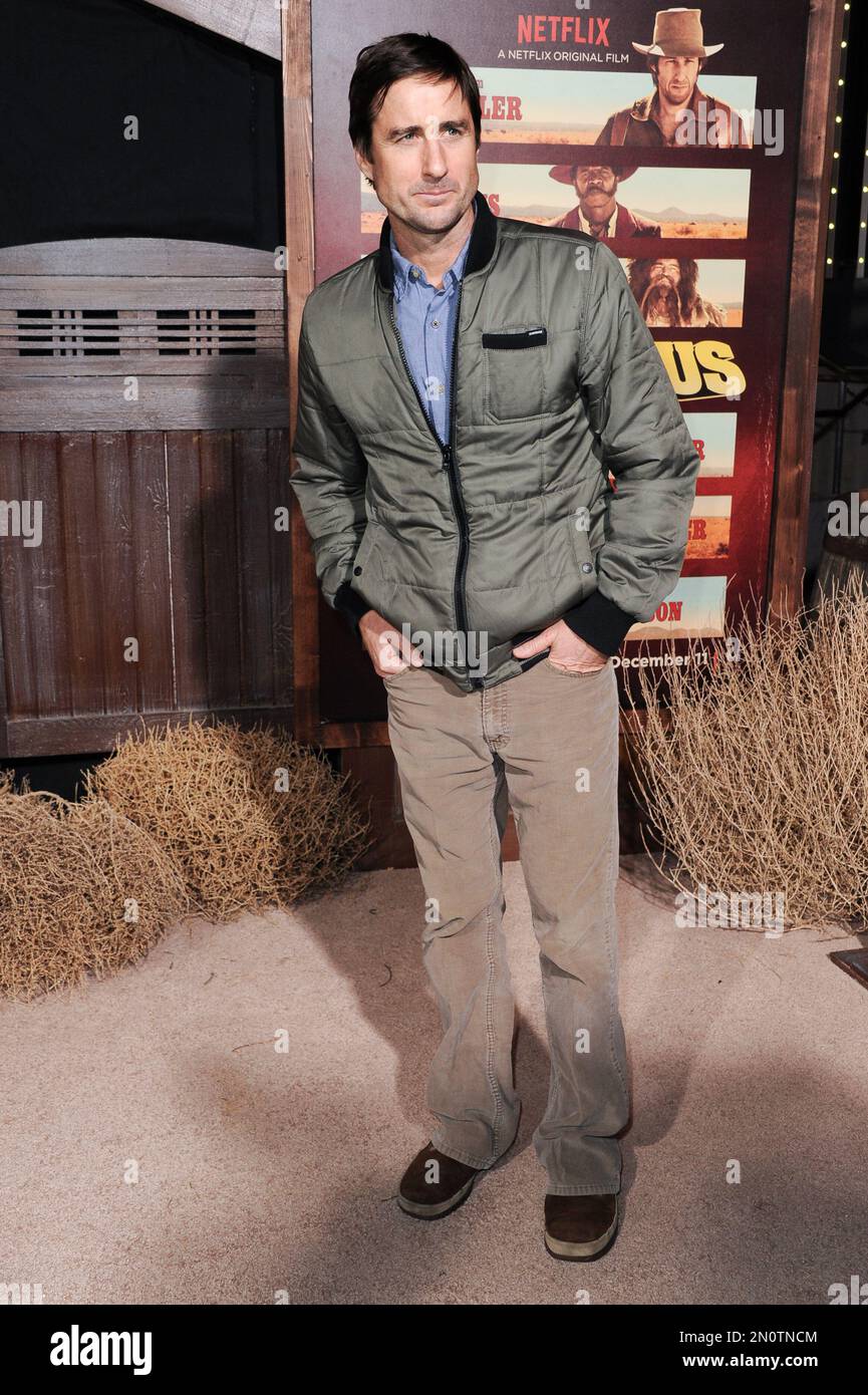 Actor Luke Wilson attends the LA Premiere of "The Ridiculous 6" held at ...