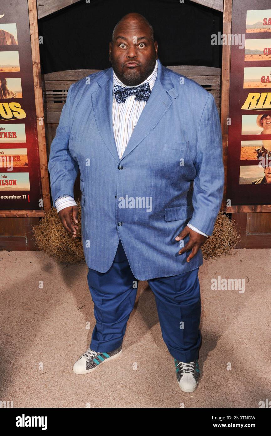 Lavell Crawford attends the LA Premiere of "The Ridiculous 6" held at ...