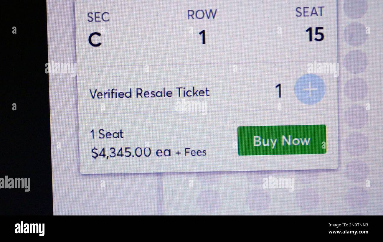 Los Angeles, California, USA 5th February 2023 Depeche Mode Tour on ...