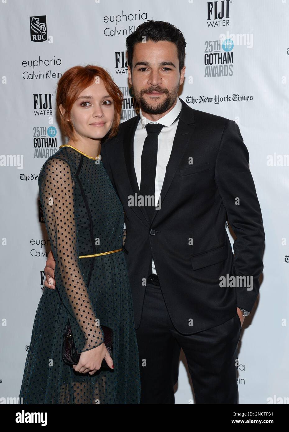 Actor Christopher Abbott and girlfriend actress Olivia Cooke attend The ...
