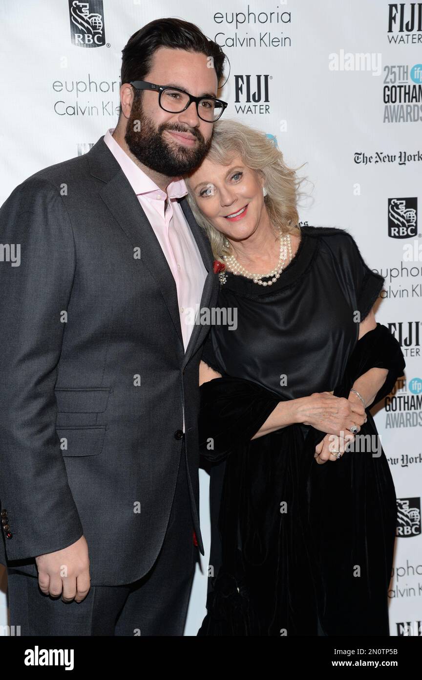 Director Brett Haley and actress Blythe Danner attend The Independent ... Director Brett Haley and actress Blythe Danner attend The Independent ...