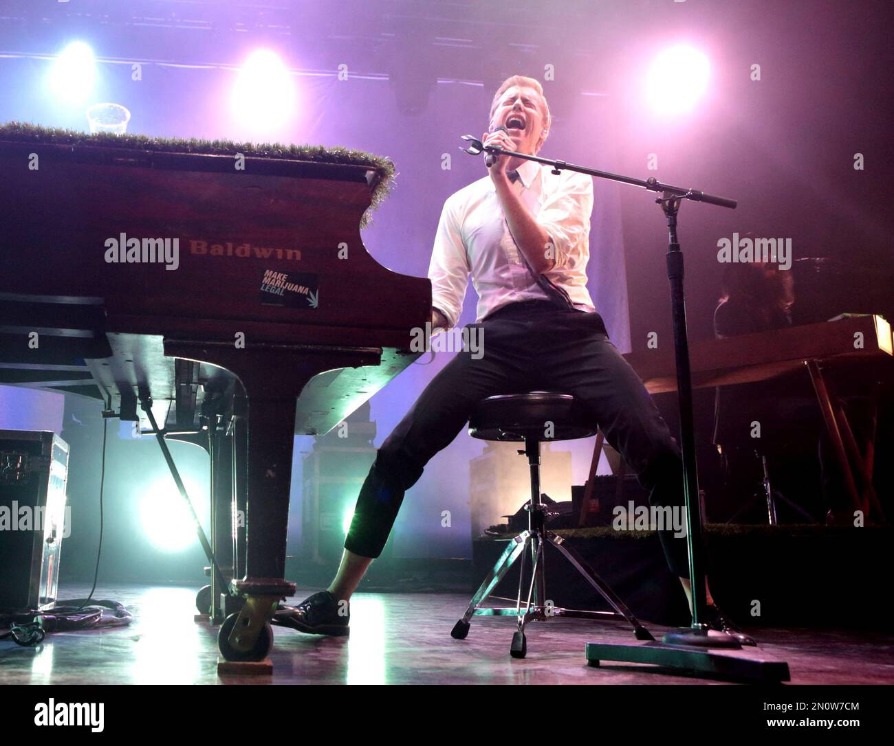 Singer-songwriter Andrew McMahon performs in concert with Andrew ...