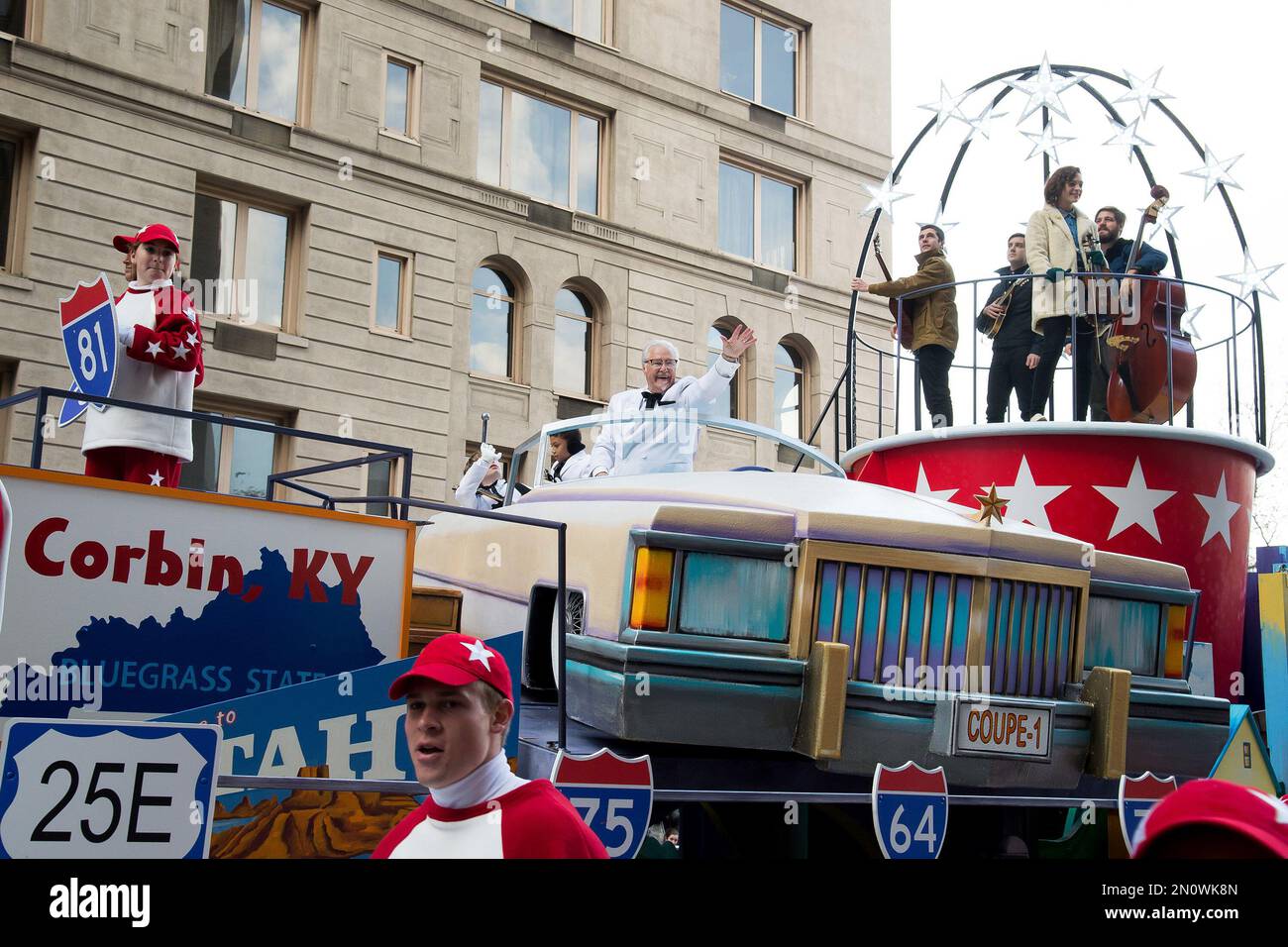 IMAGE DISTRIBUTED FOR KFC - American showman Colonel Sanders helms KFC ...