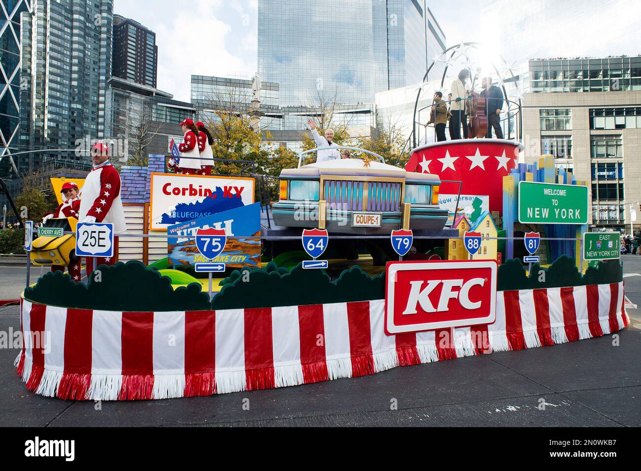 IMAGE DISTRIBUTED FOR KFC - American showman Colonel Sanders helms KFC ...