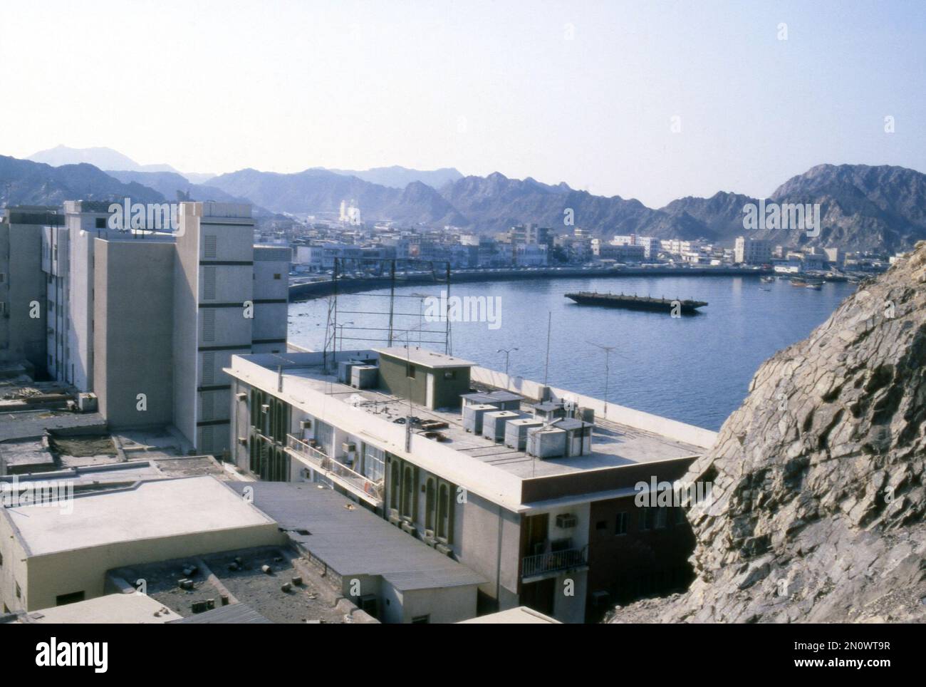 Harbour scenes in Muscat, Oman, in 1980. (Bill Foley/AP Photo Stock ...