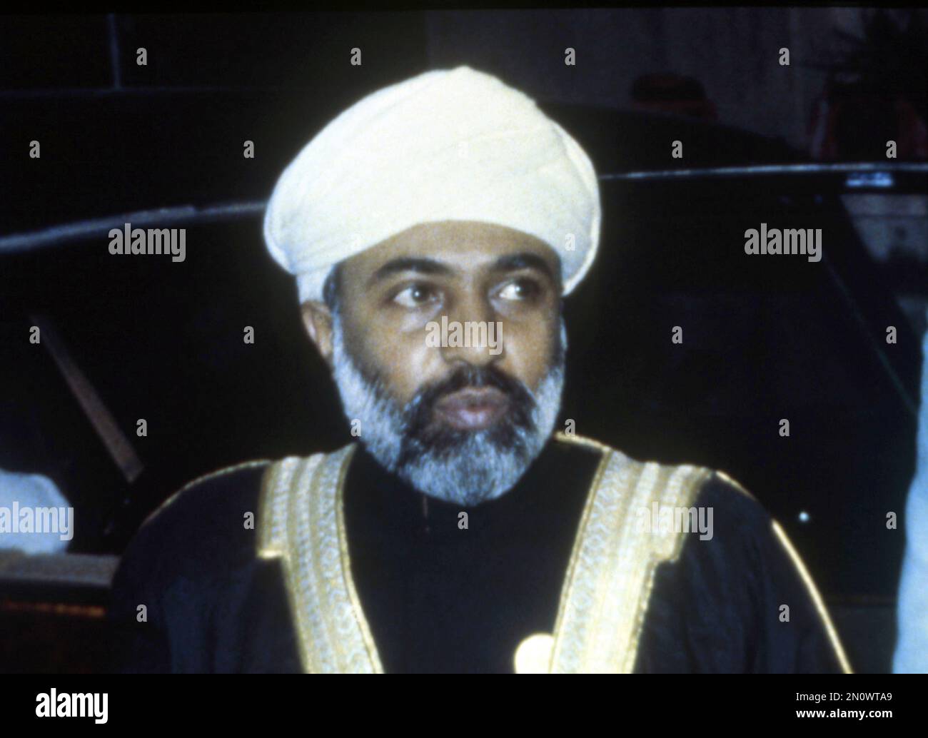 Sultan Qaboos Bin Saeed, ruler of Oman, pictured during a visit to ...