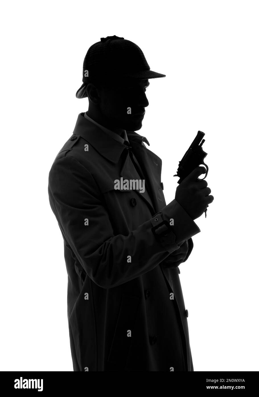 The old gun movie Black and White Stock Photos & Images - Alamy