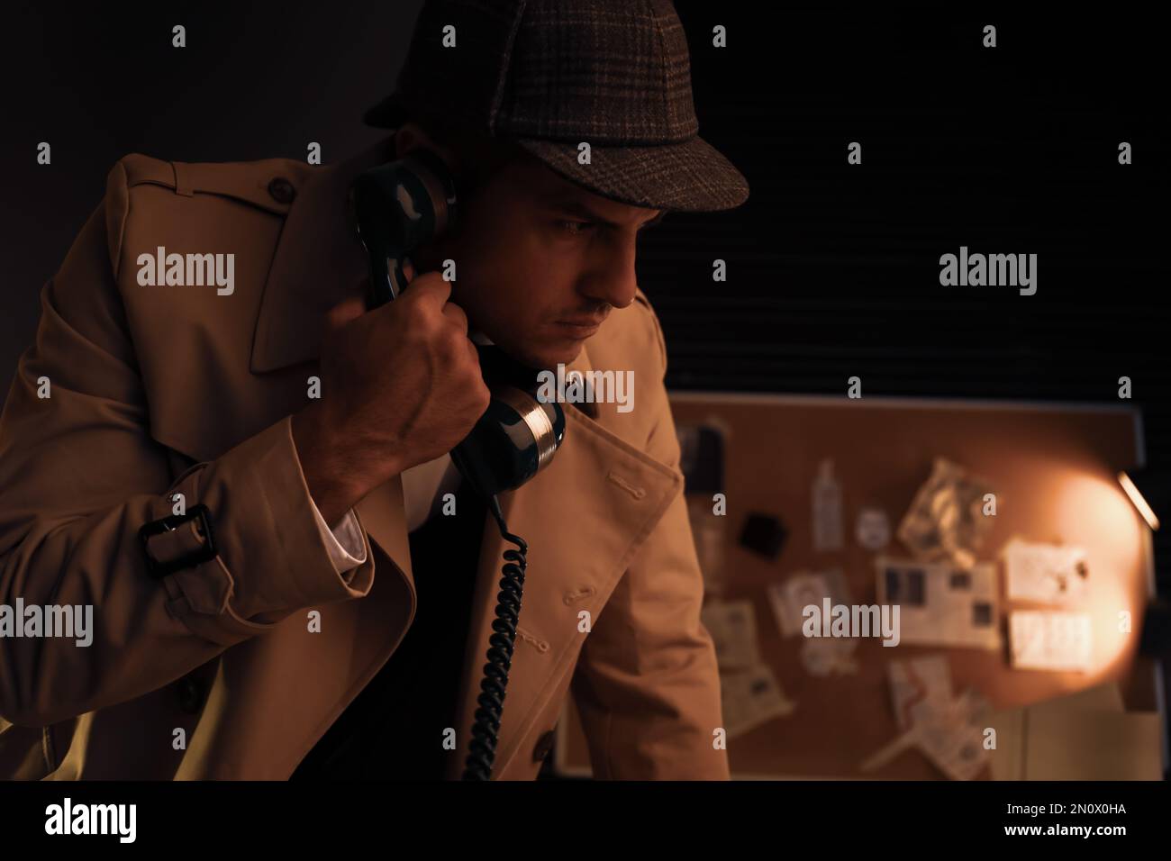 Office talking secret hi-res stock photography and images - Alamy