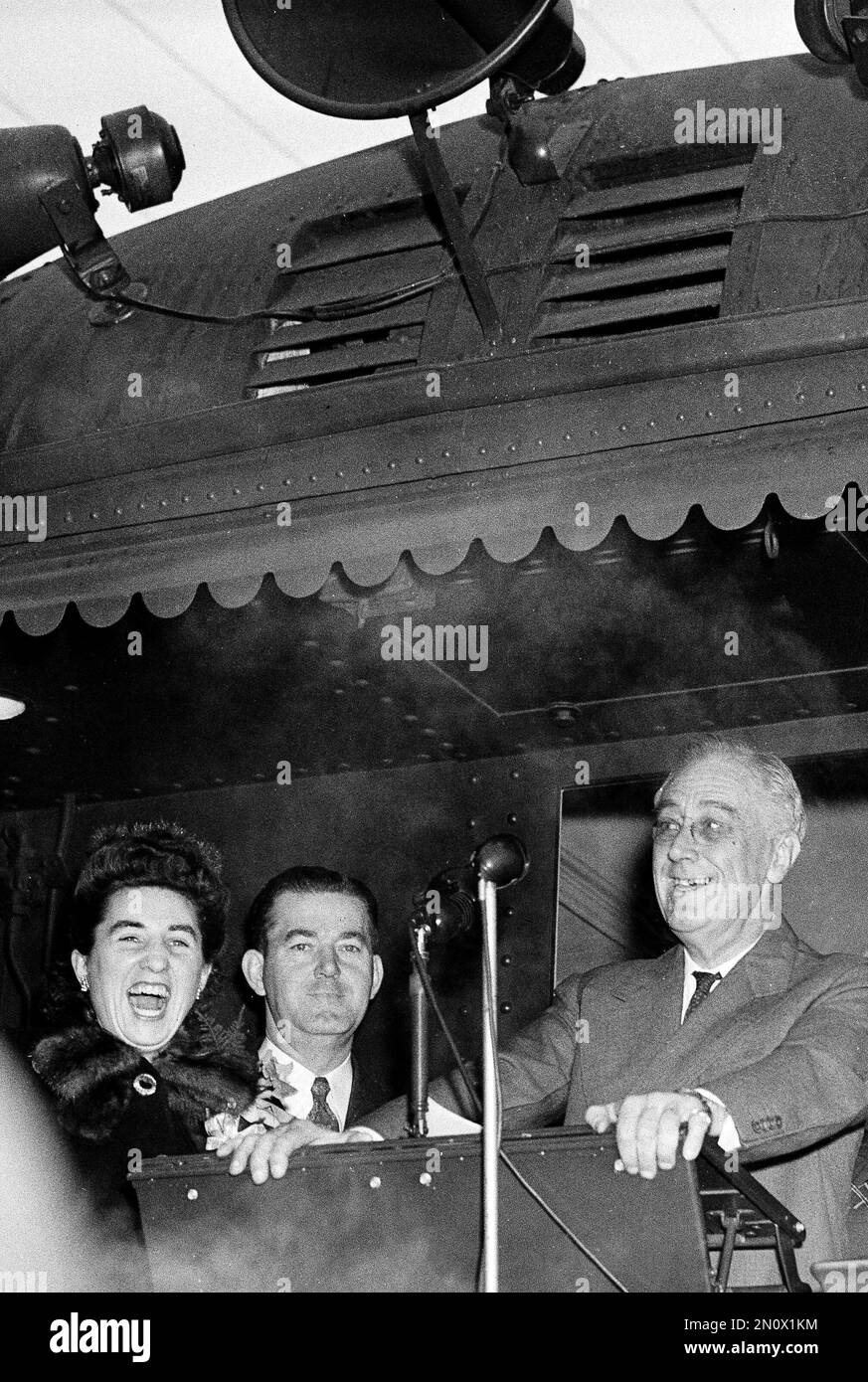 President Franklin D. Roosevelt and Margaret Connors, left, Democratic ...