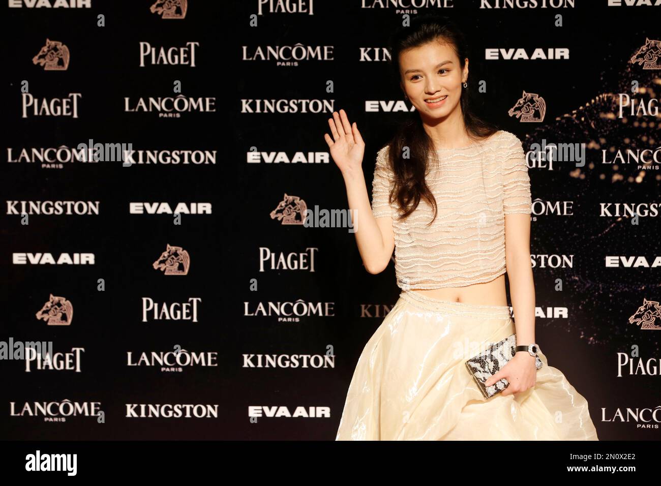 Chinese actress Jessie Li arrives at the 52nd Golden Horse Awards in ...