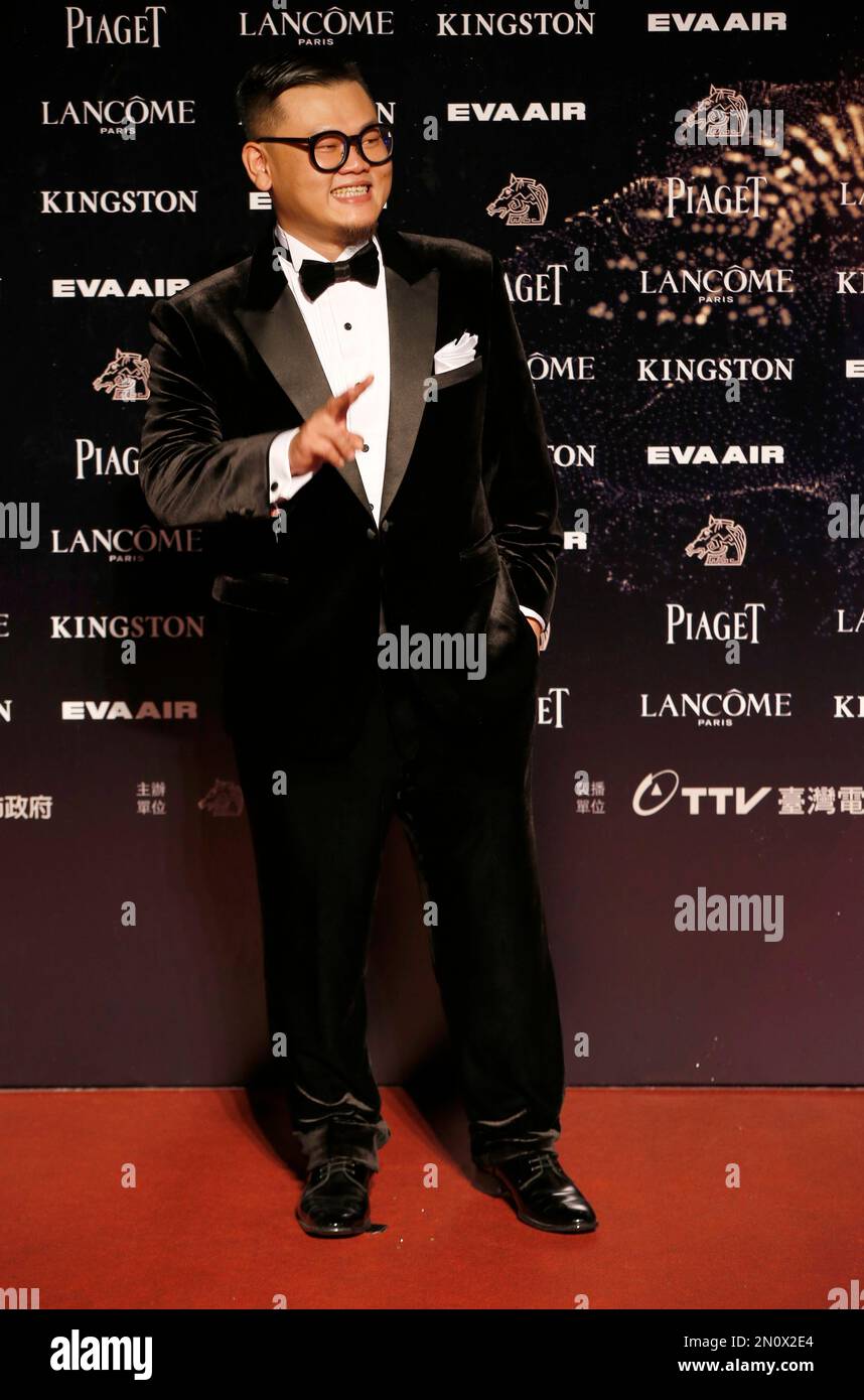 Hong Kong Actor Michael Ning arrives at the 52nd Golden Horse Awards in ...
