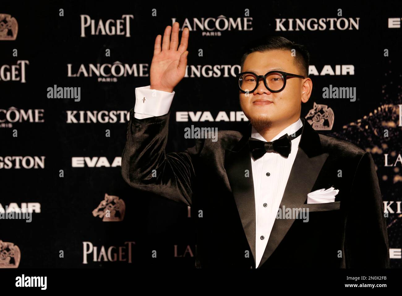 Hong Kong Actor Michael Ning arrives at the 52nd Golden Horse Awards in ...