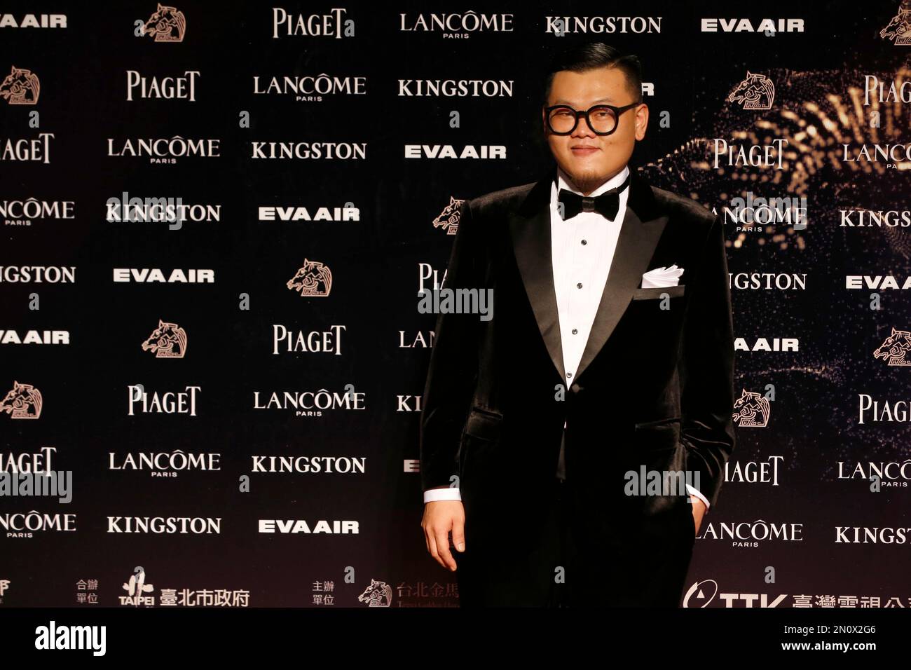 Hong Kong Actor Michael Ning arrives at the 52nd Golden Horse Awards in ...