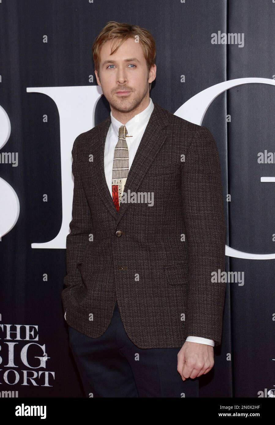 Actor Ryan Gosling attends the premiere of "The Big Short" at the ...