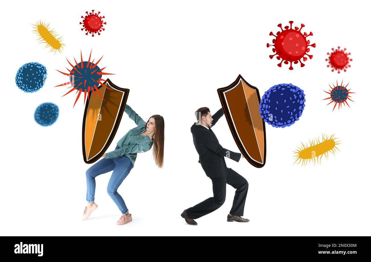 Woman healthy lifestyle illustration Cut Out Stock Images & Pictures ...