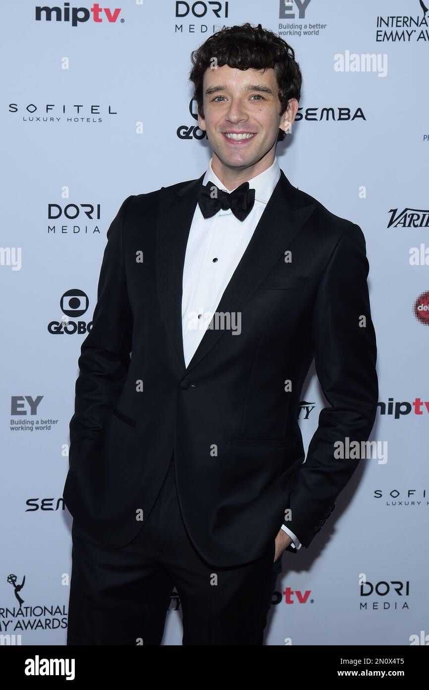Michael Urie attends the 43rd International Emmy Awards at the New York ...