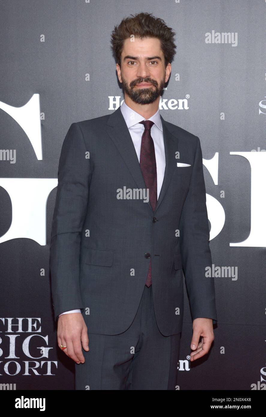 Hamish Linklater Attends The Premiere Of The Big Short At The