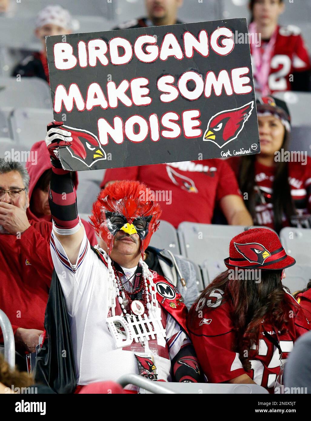 Arizona Cardinals Fans in the first half during an NFL football game ...