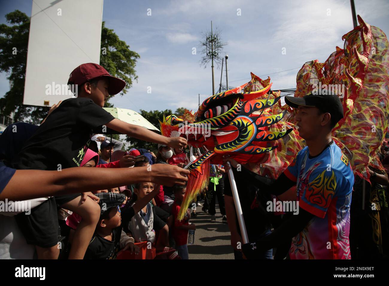 Bekasi City, West Java, Indonesia. 5th Feb, 2023. People of Chinese ...