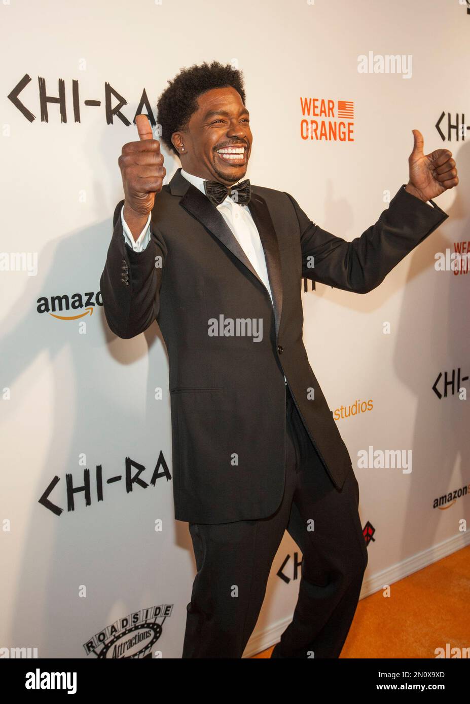 George Wilburn at the world premiere of “Chi-Raq” at the Chicago ...