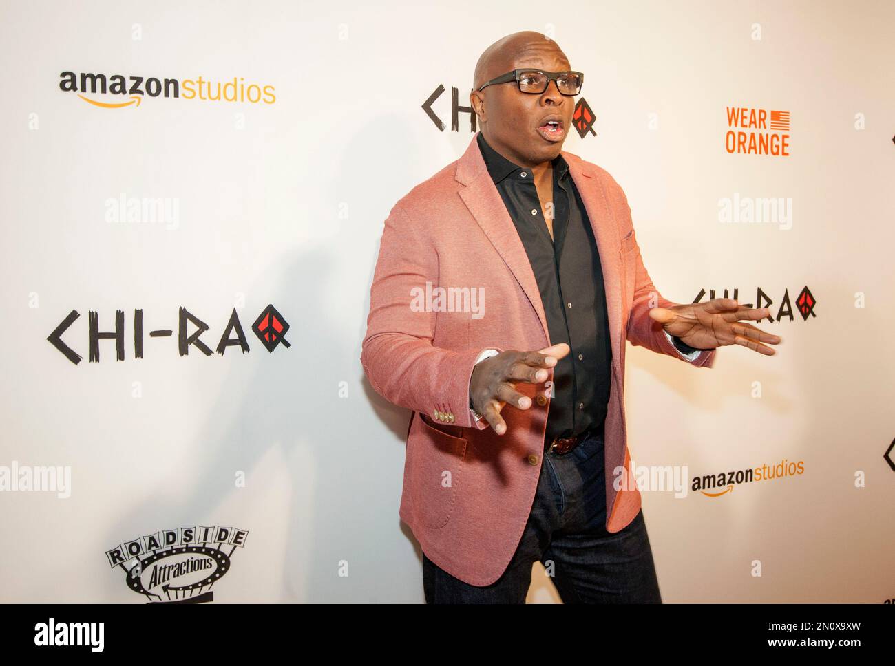 Steve Harris at the world premiere of “Chi-Raq” at the Chicago Theatre ...