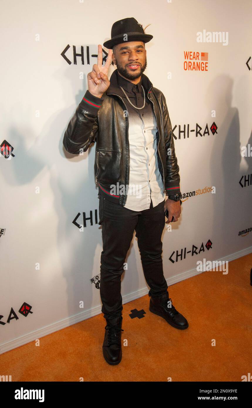 Mark Hood at the world premiere of “Chi-Raq” at the Chicago Theatre on ...