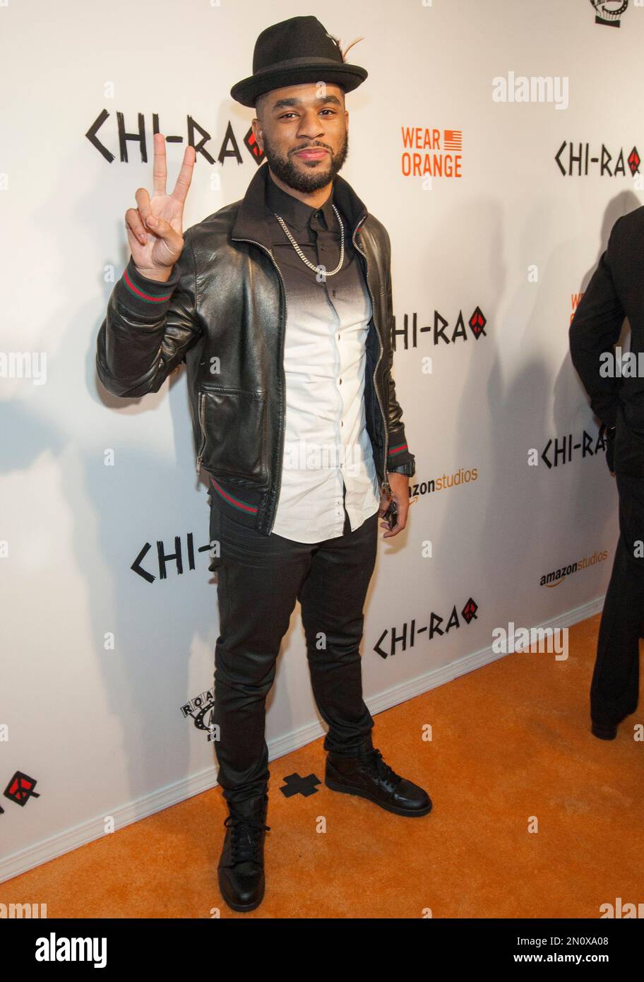 Mark Hood at the world premiere of “Chi-Raq” at the Chicago Theatre on ...