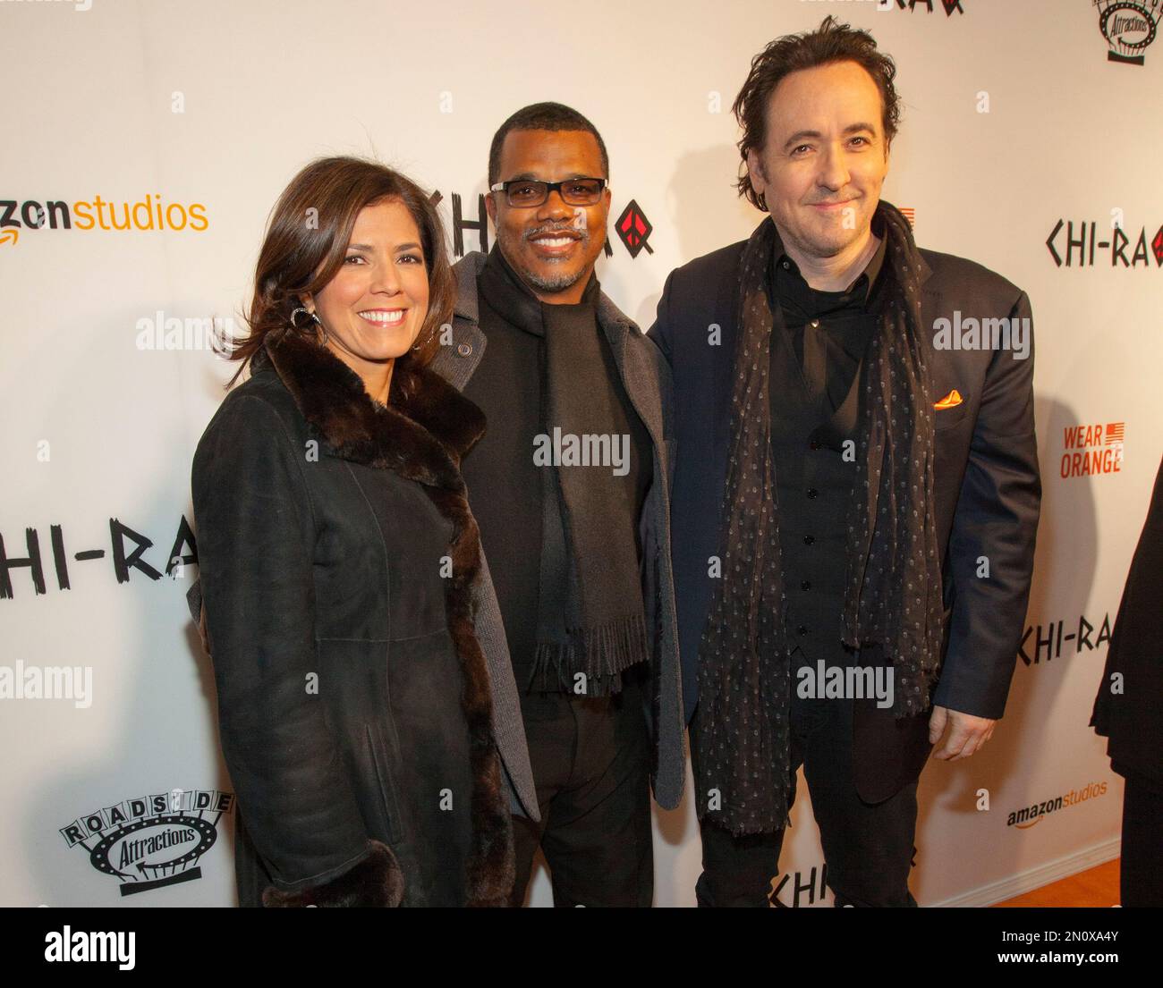 Zoraida Sambolin,, Kenny Williams and John Cusack at the world premiere ...