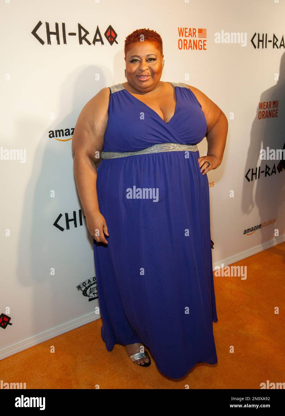 Erica Watson at the world premiere of “Chi-Raq” at the Chicago Theatre ...