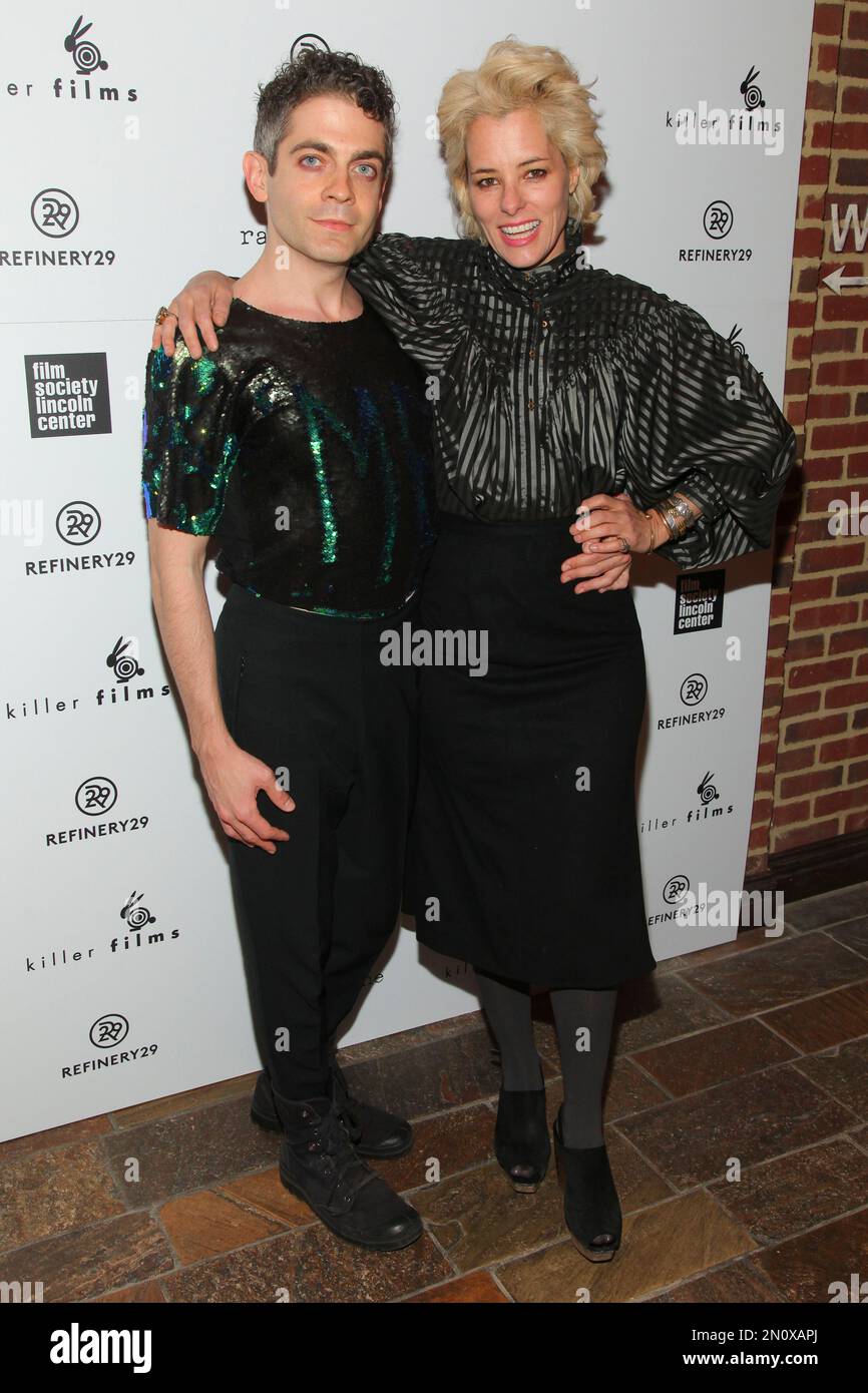 Jack Ferver, left, and Parker Posey, right, attend Killer Films 20th ...