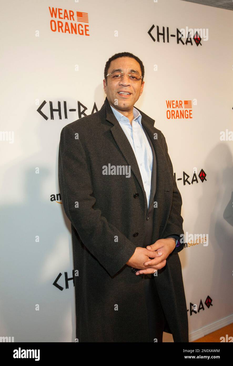 Harry Lennix at the world premiere of “Chi-Raq” at the Chicago Theatre ...