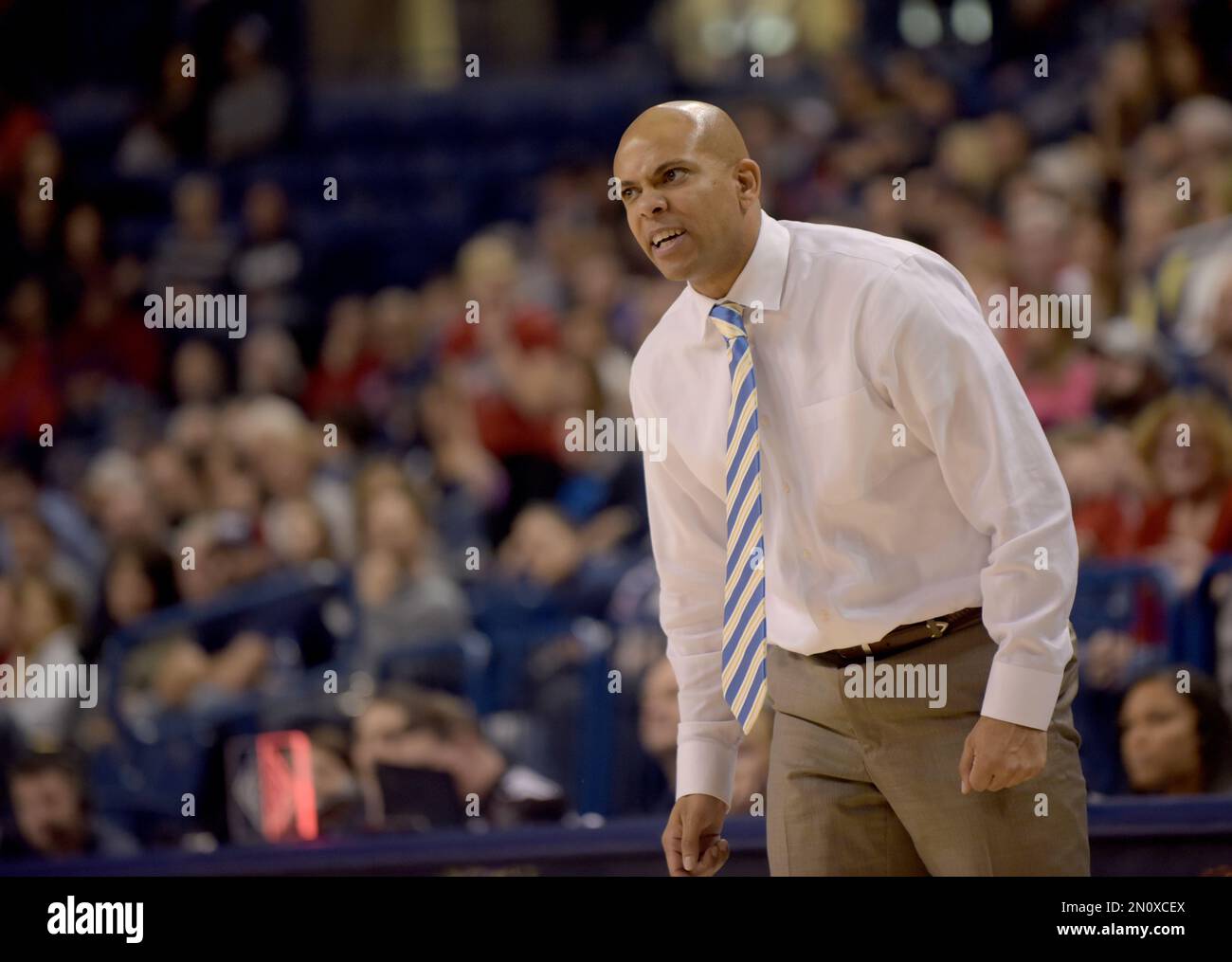Jamion Christian, head coach of the Mount St. Mary’s Mountaineers ...