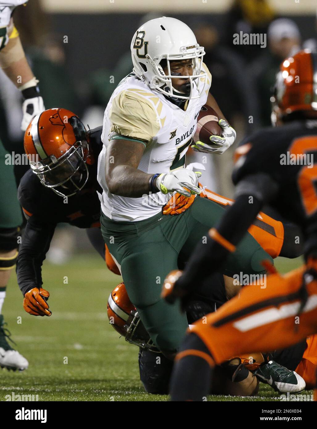 Baylor running back Johnny Jefferson (5) is pictured during an NCAA ...