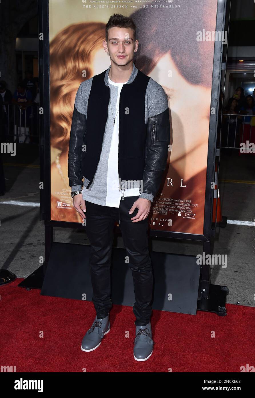 Cody Saintgnue arrives at the premiere of "The Danish Girl" at Regency ...