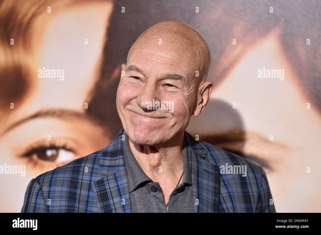Patrick Stewart arrives at the premiere of "The Danish Girl" at Regency ...
