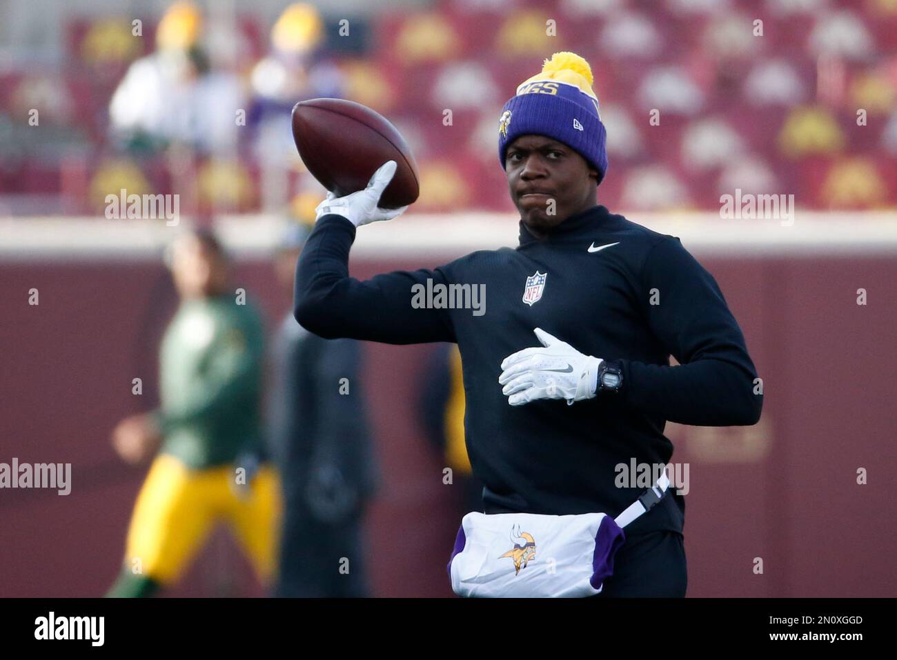 Minnesota Vikings quarterback Teddy Bridgewater (5) before an NFL ...