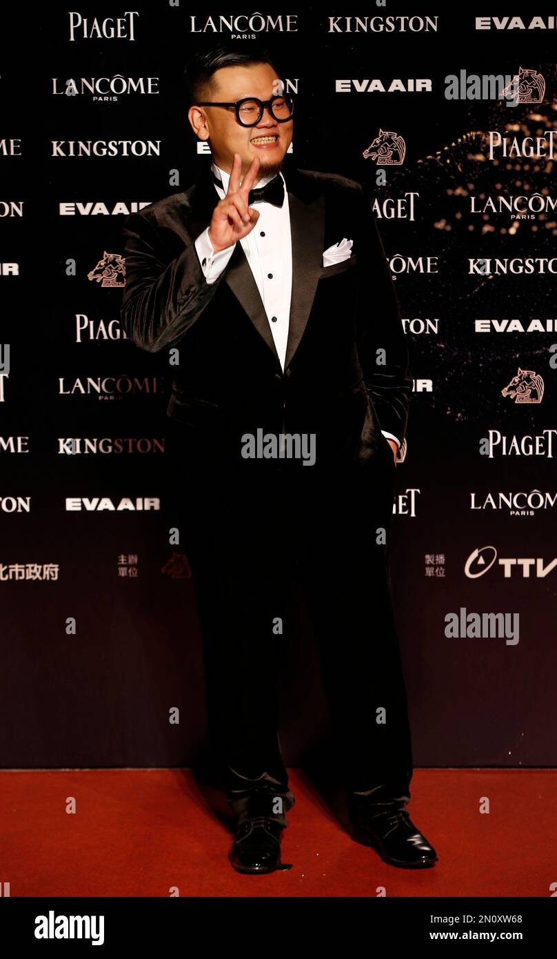 Hong Kong actor Michael Ning arrives at the 52nd Golden Horse Awards in ...