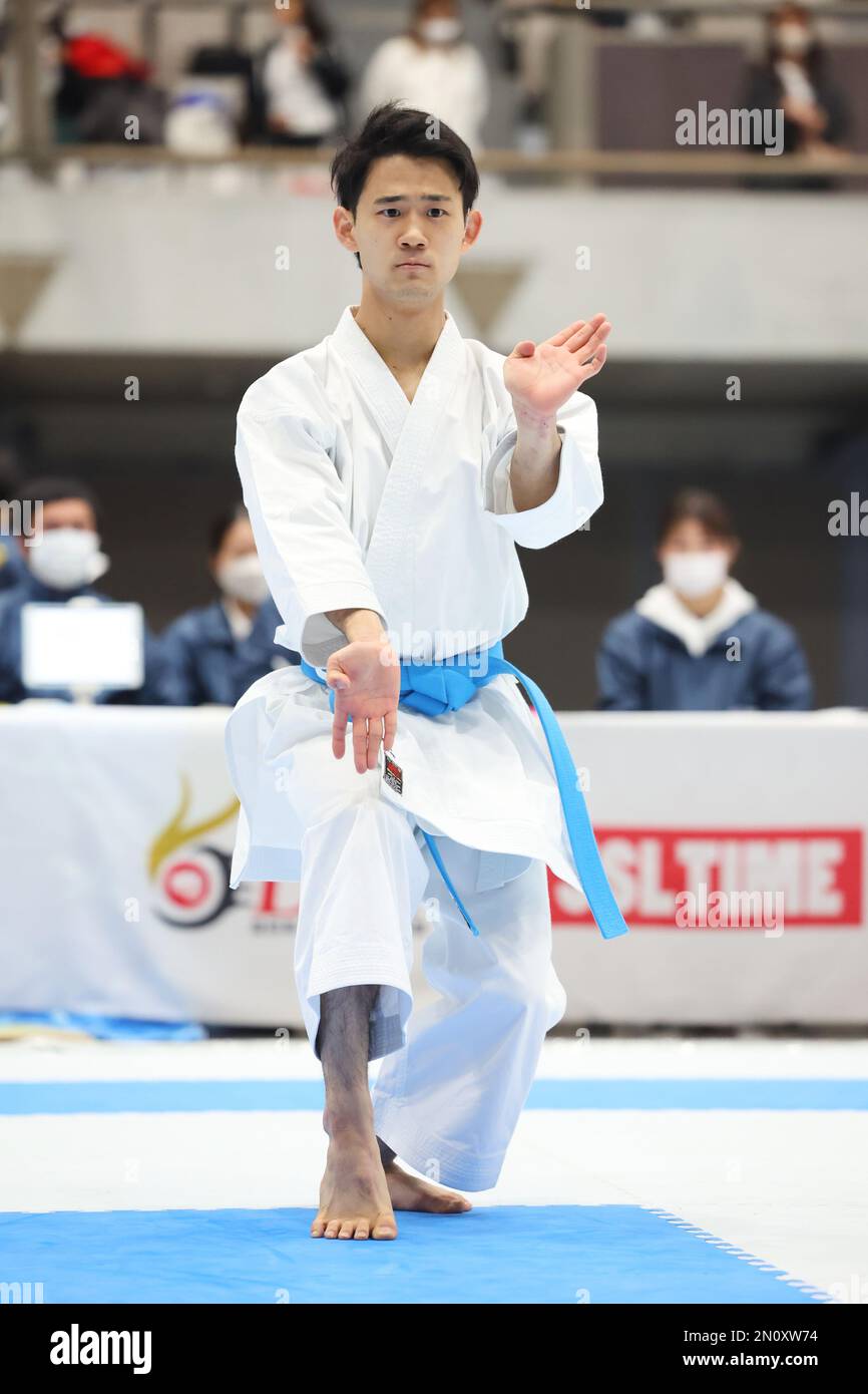 Tokyo, Japan. 5th Feb, 2023. Hinata Kitamura Karate : JDKF (Japan Deaf ...