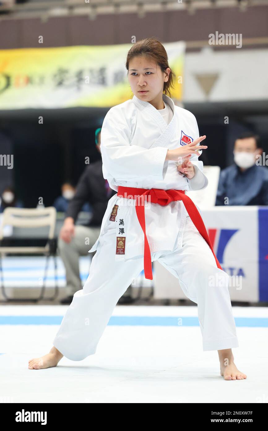 Tokyo, Japan. 5th Feb, 2023. Aoi Yuzawa Karate : JDKF (Japan Deaf ...