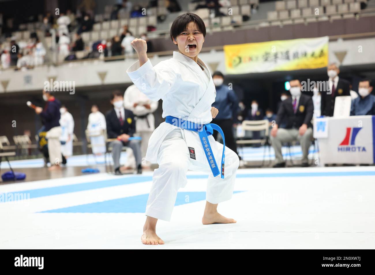 Tokyo, Japan. 5th Feb, 2023. Anna Shimakura Karate : JDKF (Japan Deaf ...
