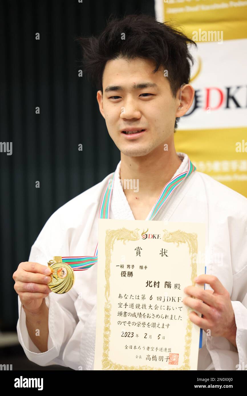 Tokyo, Japan. 5th Feb, 2023. Hinata Kitamura Karate : JDKF (Japan Deaf ...