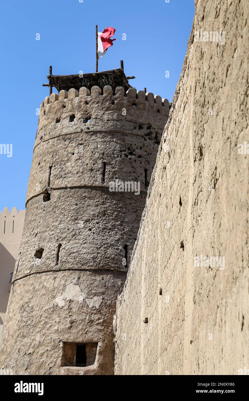 Dubai, UAE - February 14,2022: Al Fahidi Fort the oldest existing ...
